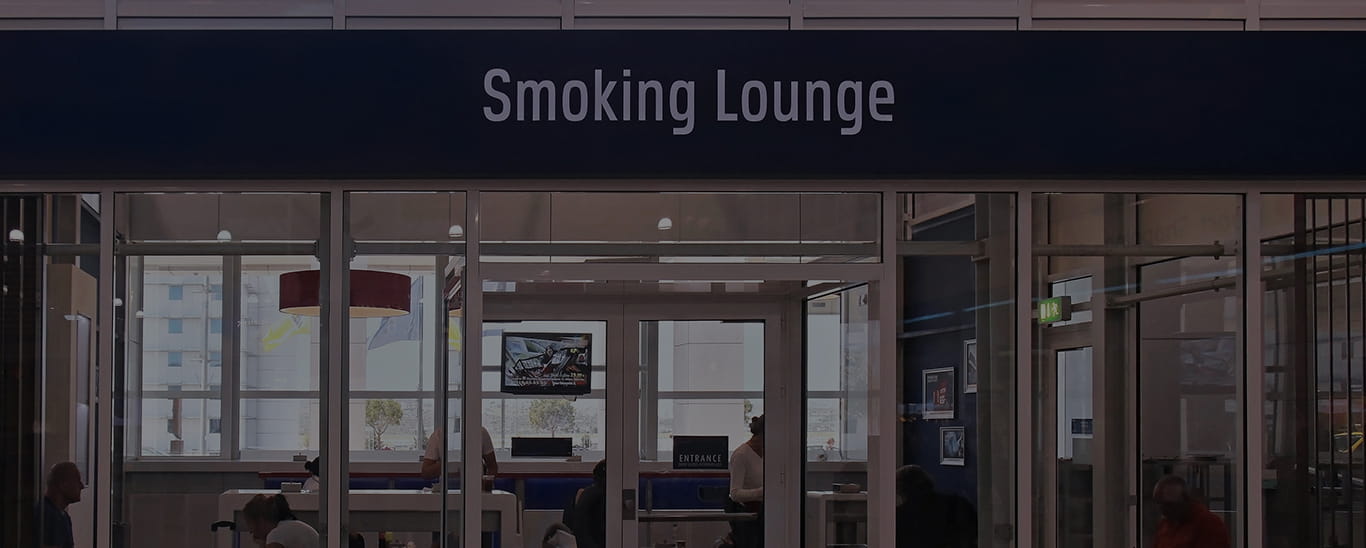 Smoking lounge